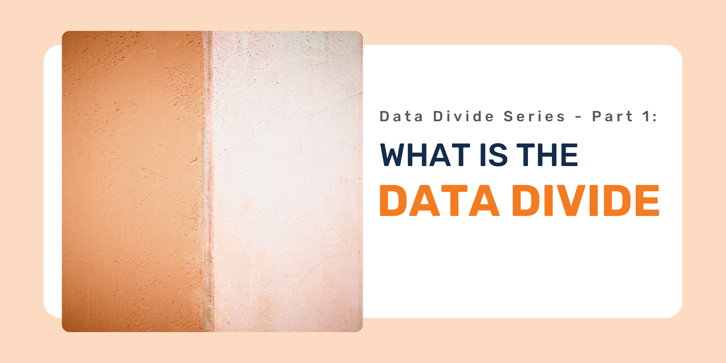 Data Divide Part 1: What Is the Data Divide?